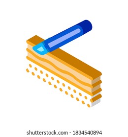 Surgical Incision Icon Vector Isometric Surgical Stock Vector (Royalty ...