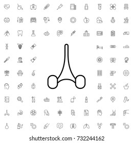 Surgical Scissors Icon Set Outline Medicine Stock Vector (Royalty Free ...