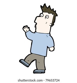 30 Cartoon character walking pause Images, Stock Photos & Vectors ...