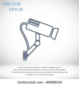 Cctv Pictogram Video Surveillance Symbol Security 스톡 일러스트 106908260 ...