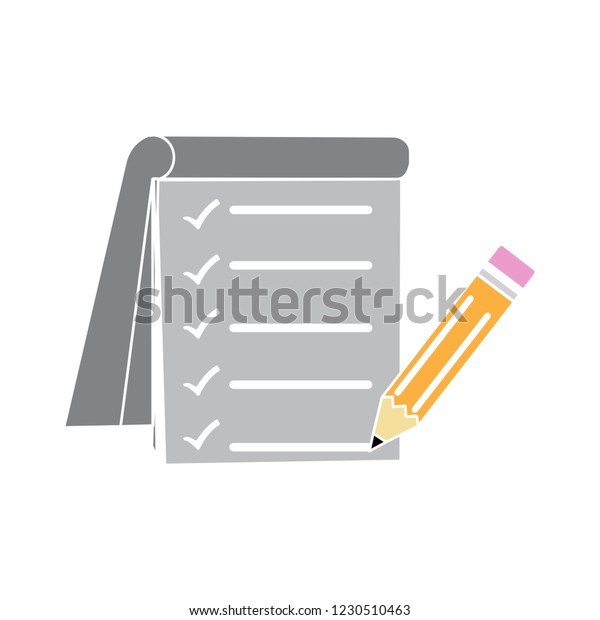 Survey Questionnaire Report Isolated Vector Feedback Stock Vector ...