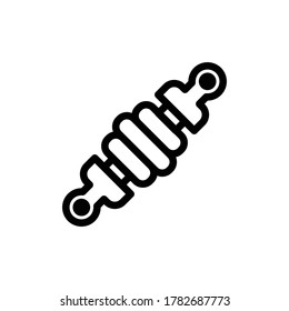 Suspension Icon Vector Symbol Template Stock Vector (Royalty Free ...