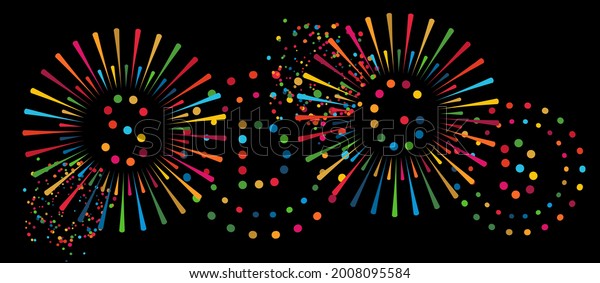 Sustainable Development Goals Image Fireworks Character2 Stock Vector ...