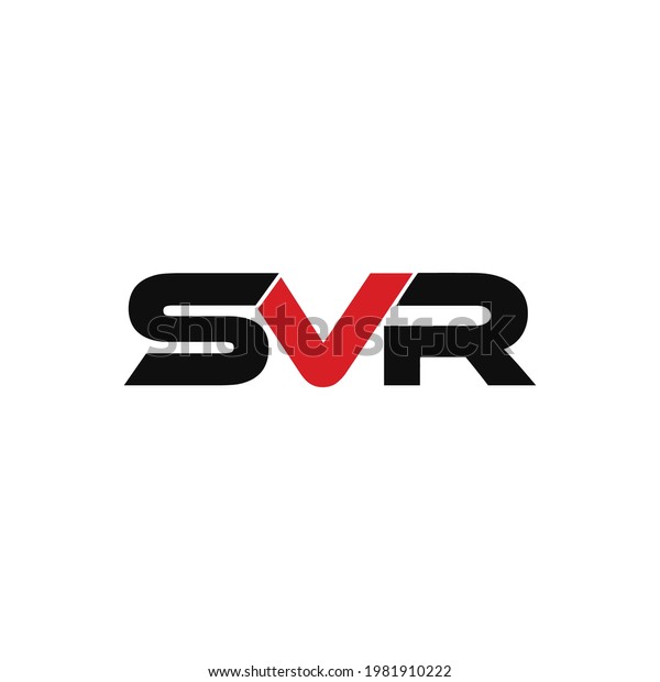 Svr Letter Logo Design Vector Stock Vector (Royalty Free) 1981910222 ...