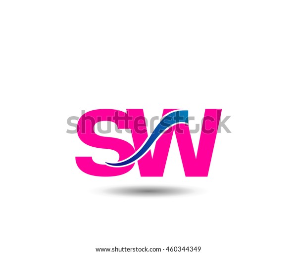 Sw Company Logo Stock Vector (Royalty Free) 460344349 | Shutterstock