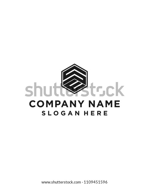 Sw Hexagon Logo Stock Vector (Royalty Free) 1109451596 | Shutterstock