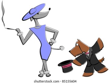 Swag Dog Stock Vector (Royalty Free) 85155604 | Shutterstock