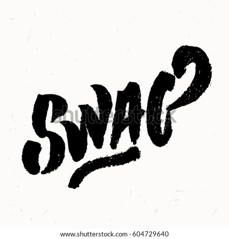 Swag Vector Lettering Stock Vector (Royalty Free) 604729640 - Shutterstock