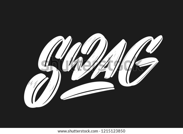 Swag Vector Lettering Stock Vector (Royalty Free) 1215123850