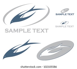 Swallow Bird Sign Vector Symbol Stock Vector (Royalty Free) 102105586 ...