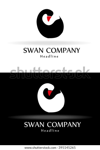 Swan Company Logo Template Stock Vector (Royalty Free) 395145265 ...