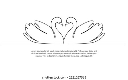 7,633 Swan Line Icons Images, Stock Photos & Vectors | Shutterstock
