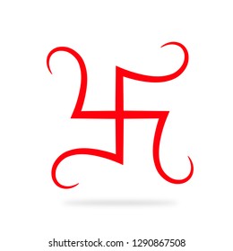 Swastika Vector Design Beautiful Swastika Symbol Stock Vector (Royalty ...