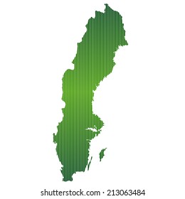 Sweden Map Isolated On Transparent Background: เวกเตอร์สต็อก (ปลอดค่า ...