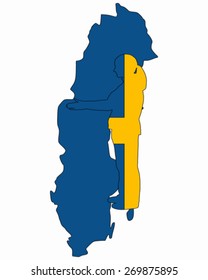 Swedish Handshake Stock Vector (Royalty Free) 269875895 | Shutterstock