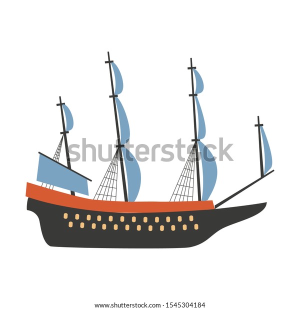 Swedish Vector Traditional Symbol Vasa Sailer Stock Vector (Royalty ...