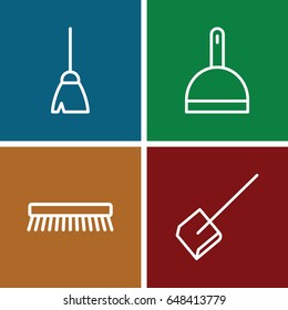 Sweep Icons Set Set 4 Sweep Stock Vector (Royalty Free) 648413779 ...