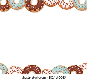 3,159 Donut border vector Images, Stock Photos & Vectors | Shutterstock