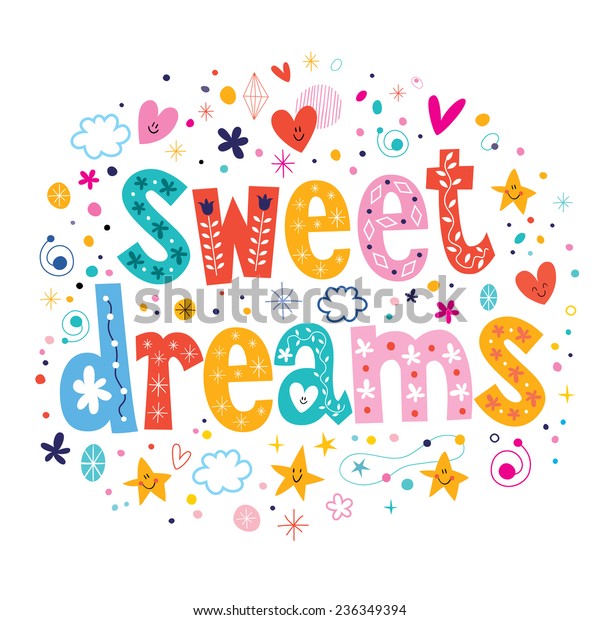 Sweet Dreams Stock Vector (Royalty Free) 236349394 | Shutterstock