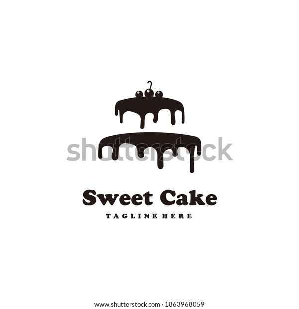Sweet Shop Template Logo Design Vector Stock Vector (Royalty Free ...