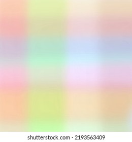 Sweet Soft Blur Pastel Checkered Background Stock Vector (Royalty Free ...
