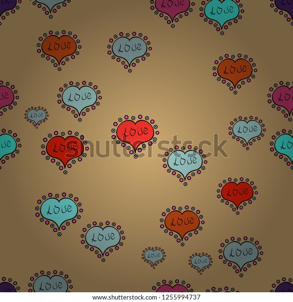 Sweets Background Design Cute Birthday Background Stock Vector (Royalty ...