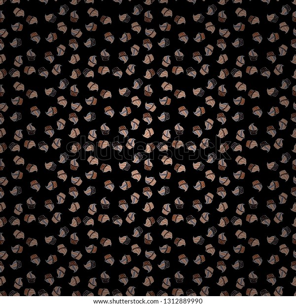 Sweets Background Design Vector Illustration Seamless Stock Vector ...