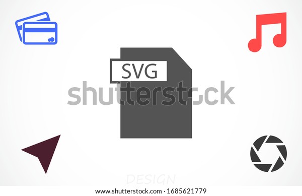 Swg File Vector Icon 10 Eps Stock Vector (Royalty Free) 1685621779 ...