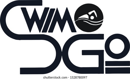 Swim Go Logo Designer Stock Vector (Royalty Free) 1528780097 | Shutterstock