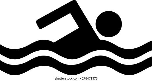 Swimming Pictogram 이미지, 스톡 사진 및 벡터 | Shutterstock