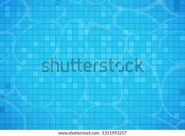 Swimming Pool Background Modern Blue Swimming Stock Vector (Royalty ...
