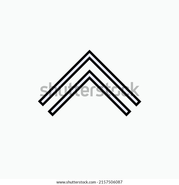 Swipe Arrow Icon Line Art Style Stock Vector (Royalty Free) 2157506087 ...