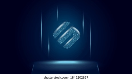 Swipe Sxp Token Symbol Defi System Stock Vector (Royalty Free ...