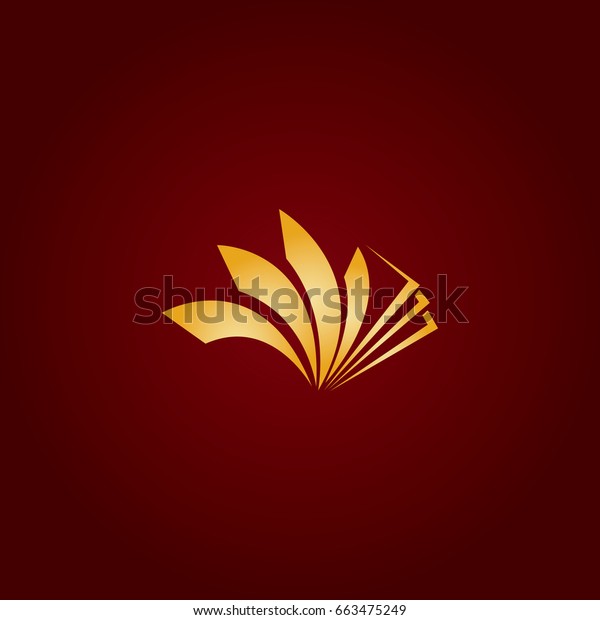 Swirl Book Logo Stock Vector (Royalty Free) 663475249 | Shutterstock