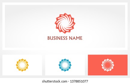 Swirl Cyclone Logo Stock Vector (Royalty Free) 1378851077 | Shutterstock
