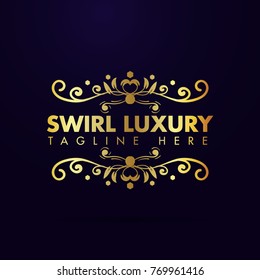 Swirl Logo Design Template Stock Vector (Royalty Free) 769961416