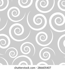Swirl Seamless Pattern Vector Illustration Your Stock Vector (Royalty ...