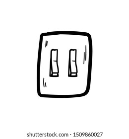 Switch Doodle Hand Drawing Vector Stock Vector (Royalty Free ...