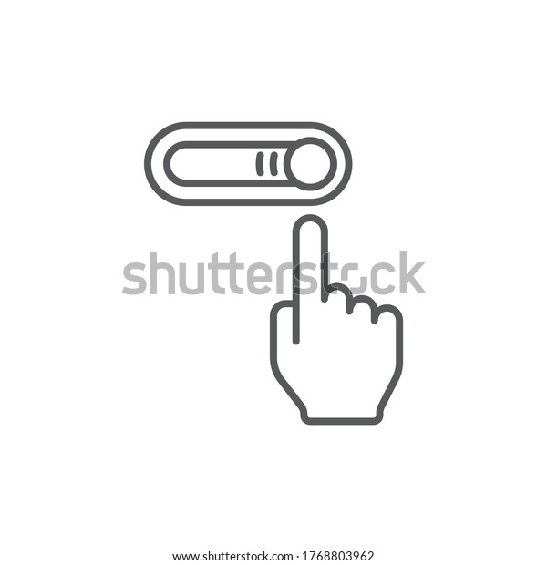 Switch Off After Use Vector Icon Stock Vector (Royalty Free) 1768803962 ...
