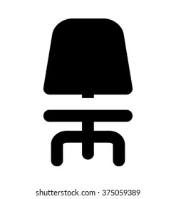 Swivel Chair Vector Illustration Stock Vector (Royalty Free) 375059389 ...