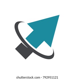 Swoosh Arrow Logo Icon Stock Vector (Royalty Free) 792951121 | Shutterstock