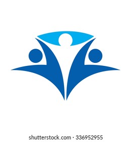 Swoosh Person Logo Template Stock Vector (Royalty Free) 336952991 ...
