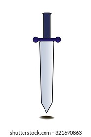 Smiley Sword Vector Stock Vector (Royalty Free) 322059869 | Shutterstock