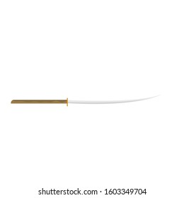Sword Simple Clip Art Vector Illustration Stock Vector (Royalty Free ...