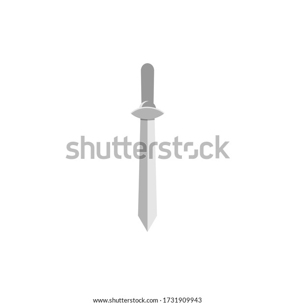 Sword Vector Graphic Design Illustration Stock Vector (Royalty Free ...