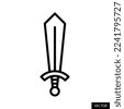 28+ Thousand Sword Outline Royalty-Free Images, Stock Photos & Pictures ...
