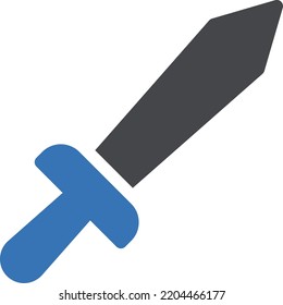 Sword Vector Illustration On Transparent Background Stock Vector ...