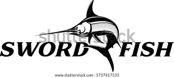 Swordfish Logo Unique Fresh Swordfish Logo Stock Vector (Royalty Free ...