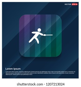Swordman Icon Free Vector Icon Stock Vector (Royalty Free) 1207213024 ...