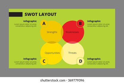 Swot Layout Template 2 Stock Vector (Royalty Free) 369779396 | Shutterstock